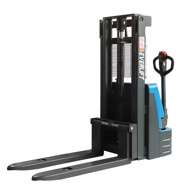 Everlift 1.2 T 1.5T 3M 3.5M Full Electric Pallet Stacker Lifter ...